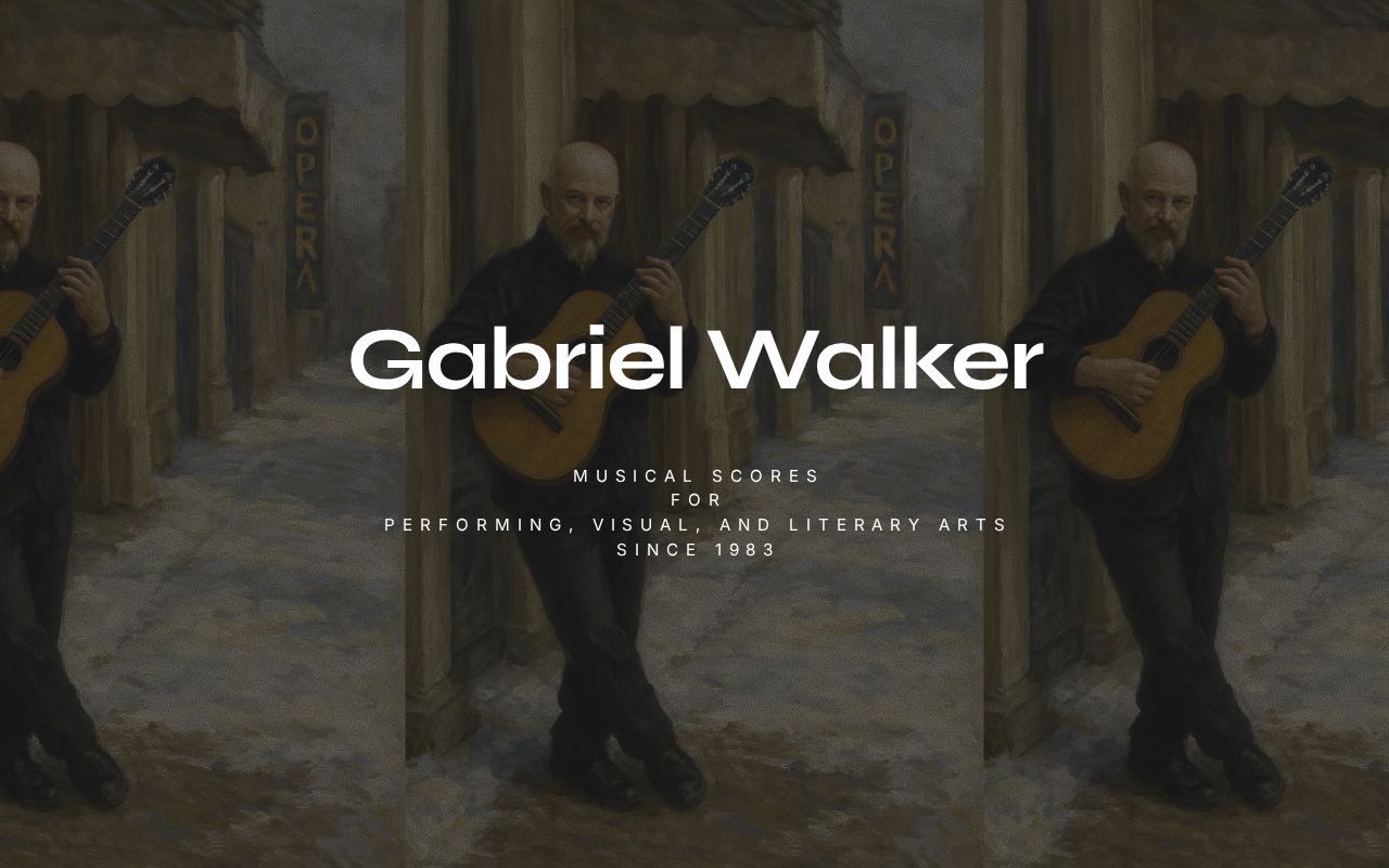 Gabriel Walker Composer Portfolio